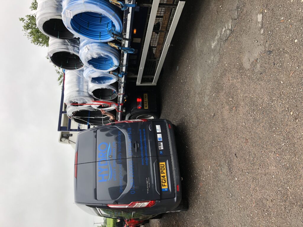 Hydro Pipe Delivery | Hydro Utility Solutions