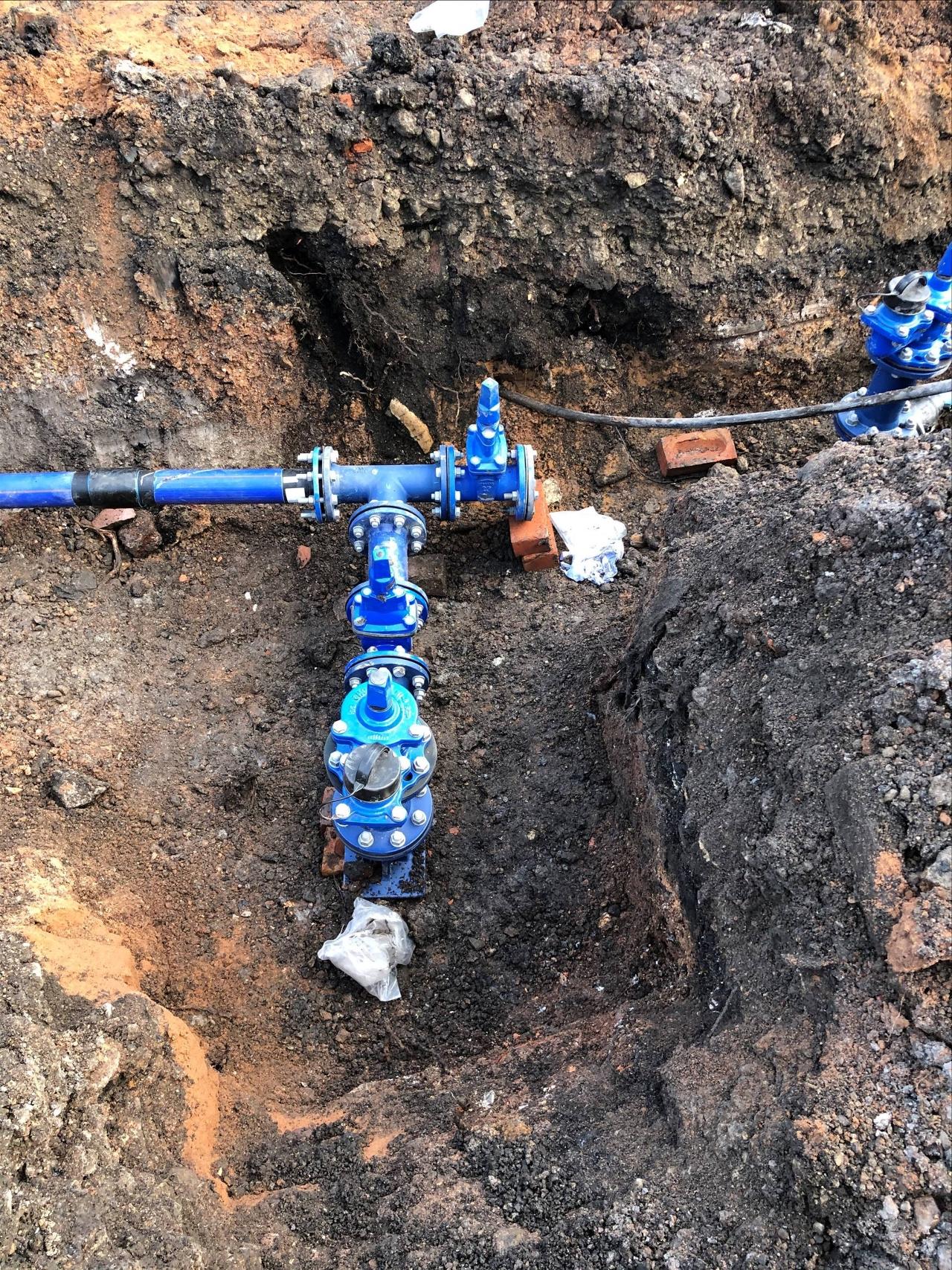 Commercial Water Install, Projects, Fire Main Diversion, Rising Mains ...